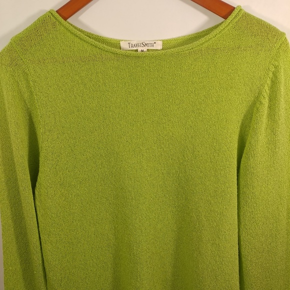 TravelSmith | Tops | Travelsmith Lightweight Pullover Sweater Med ...